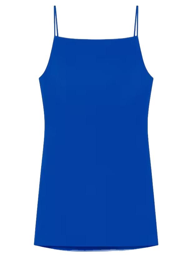 GIVENCHY Givenchy Sliced Mini Dress in Crepe Cady